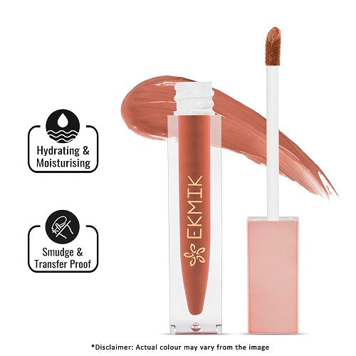 Naturally Peach - Non Drying Long Stay Liquid Lipstick (4.5ml) – Ekmik